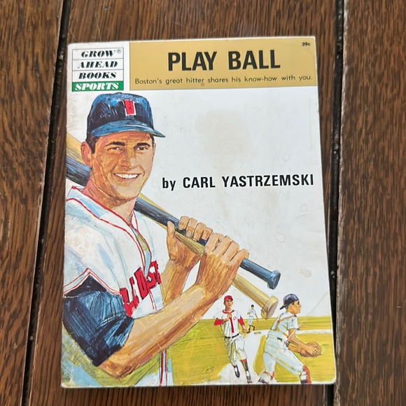Grow-Ahead Books | Toys | Vintage Play Ball Book By Carl Yastrzemski ...